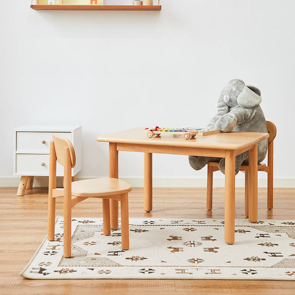 Sheep Series Natural Beech Wood Kids Paly Chair | gradodesign