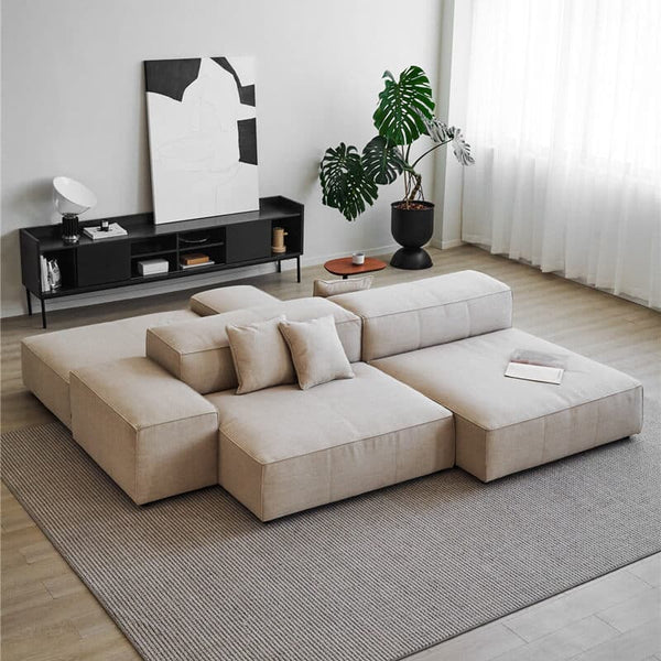 Butter Sofa Soft, Modular Feather Couch | gradodesign