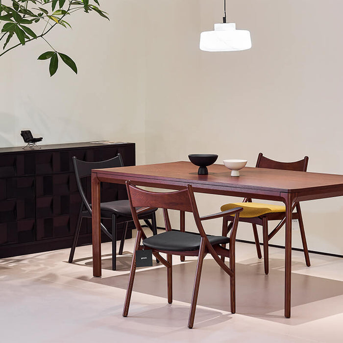 Horseshoe Solid Wood Dining Table | gradodesign