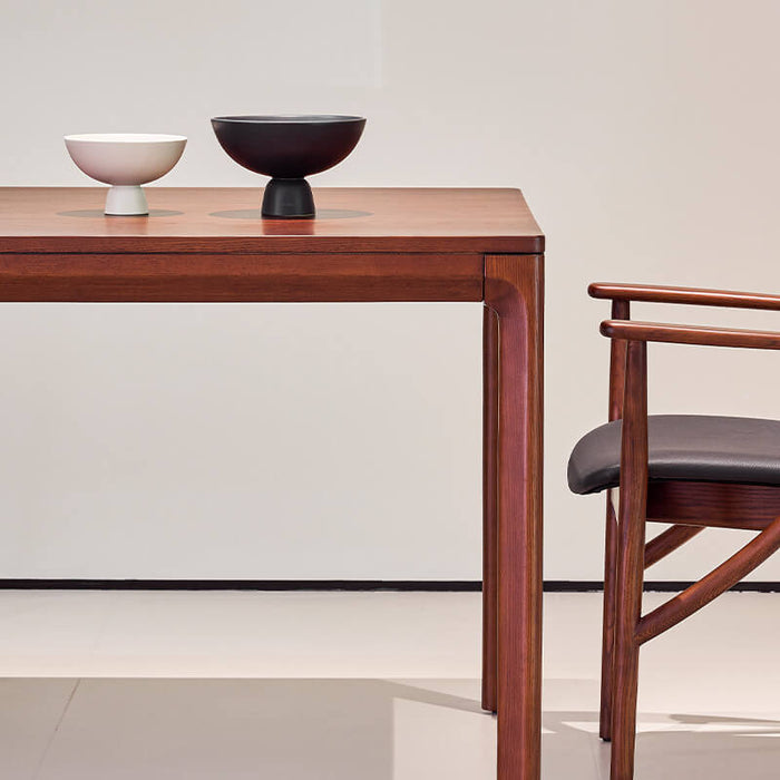 Horseshoe Solid Wood Dining Table | gradodesign