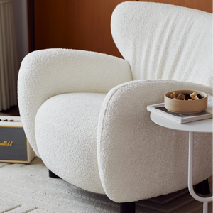 Mermaid Shearling Lounge Chair | gradodesign