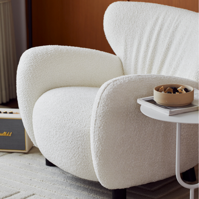 Mermaid Shearling Lounge Chair | gradodesign