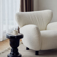 Mermaid Shearling Lounge Chair | gradodesign