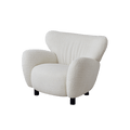 Mermaid Shearling Lounge Chair | gradodesign