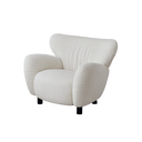 Mermaid Shearling Lounge Chair | gradodesign