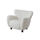 Mermaid Shearling Lounge Chair | gradodesign