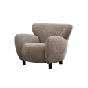 Mermaid Shearling Lounge Chair | gradodesign