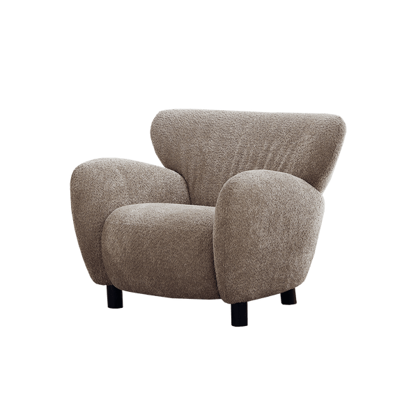 Mermaid Shearling Lounge Chair | gradodesign