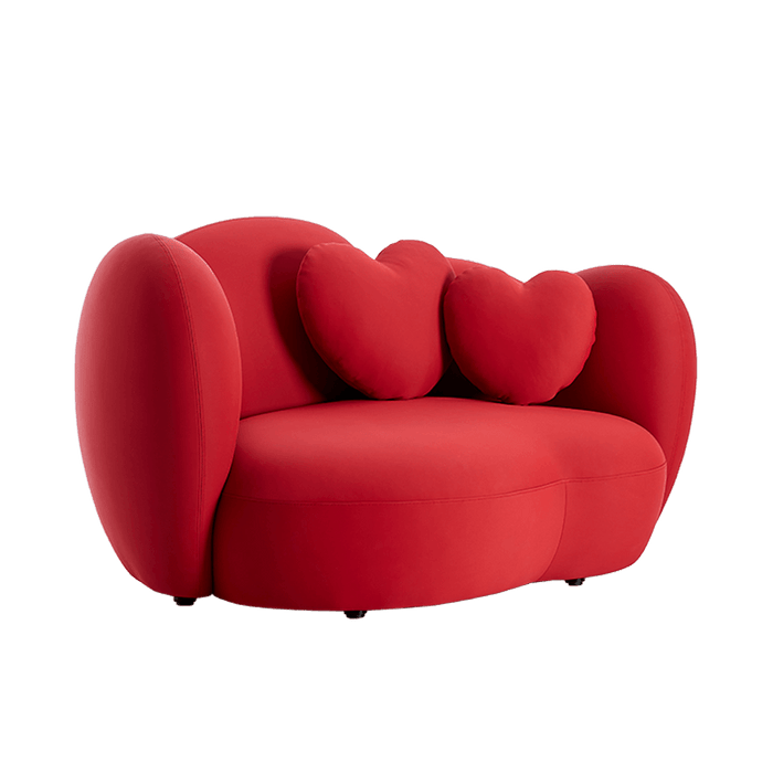 Modern Love Heart Loveseat Cuddle Sofa | gradodesign