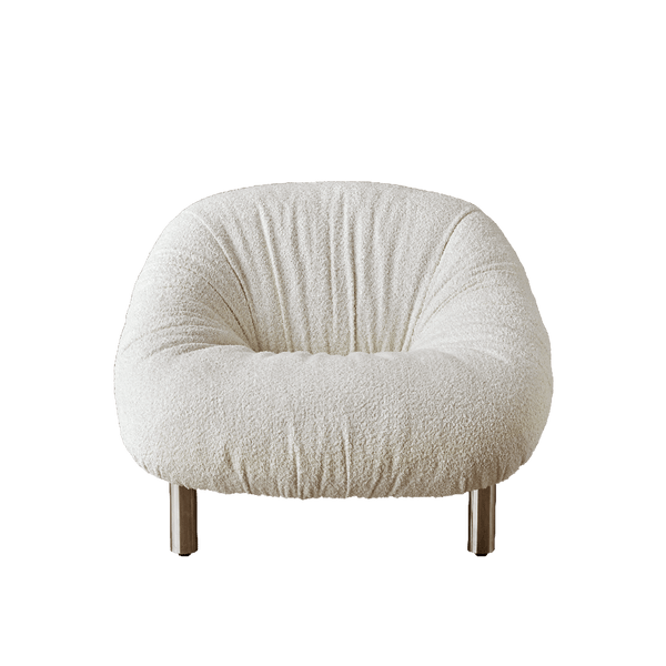 Nestle Shearling Upholstered Lounge Chair | gradodesign