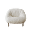 Nestle Shearling Upholstered Lounge Chair | gradodesign