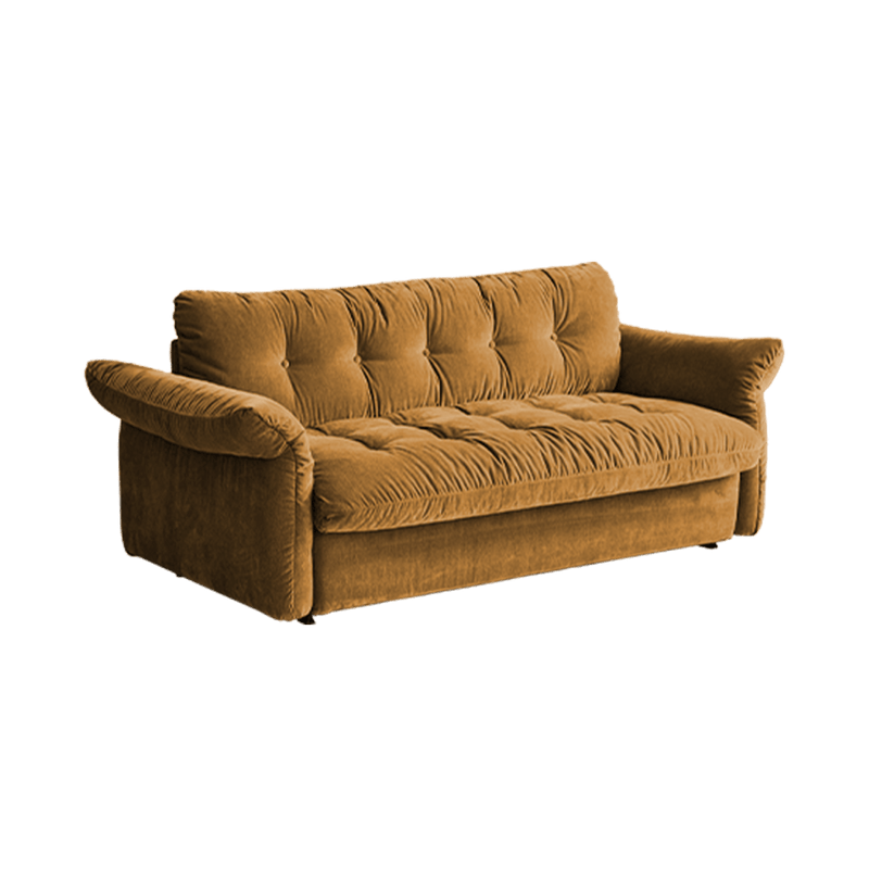 Omelette Fabric Sofabed Upholstered Pull-out Couch | gradodesign