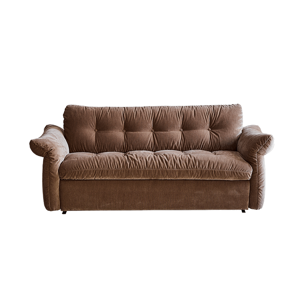 Omelette Fabric Sofabed Upholstered Pull-out Couch | gradodesign
