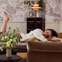 Omelette Fabric Sofabed Upholstered Pull-out Couch | gradodesign