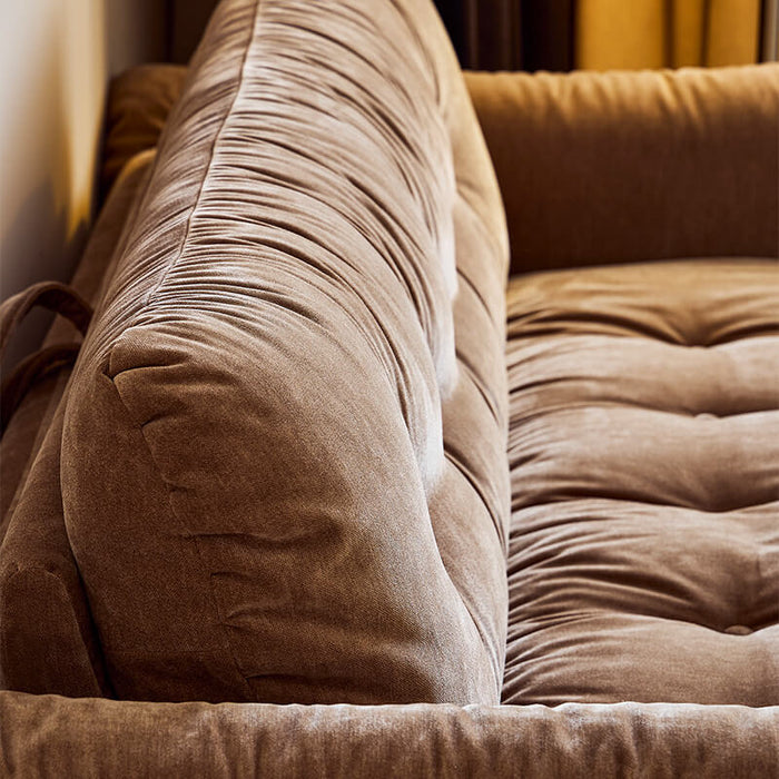 Omelette Fabric Sofabed Upholstered Pull-out Couch | gradodesign