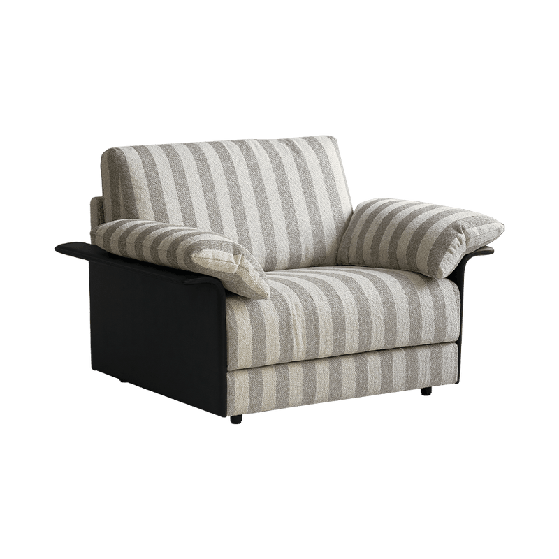 Piday Modular Fabric and Leather Sofa Mid-Century Modern | gradodesign