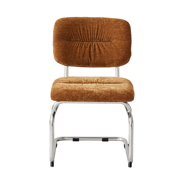 Walnut Cookies Upholstered Dining Chair | gradodesign